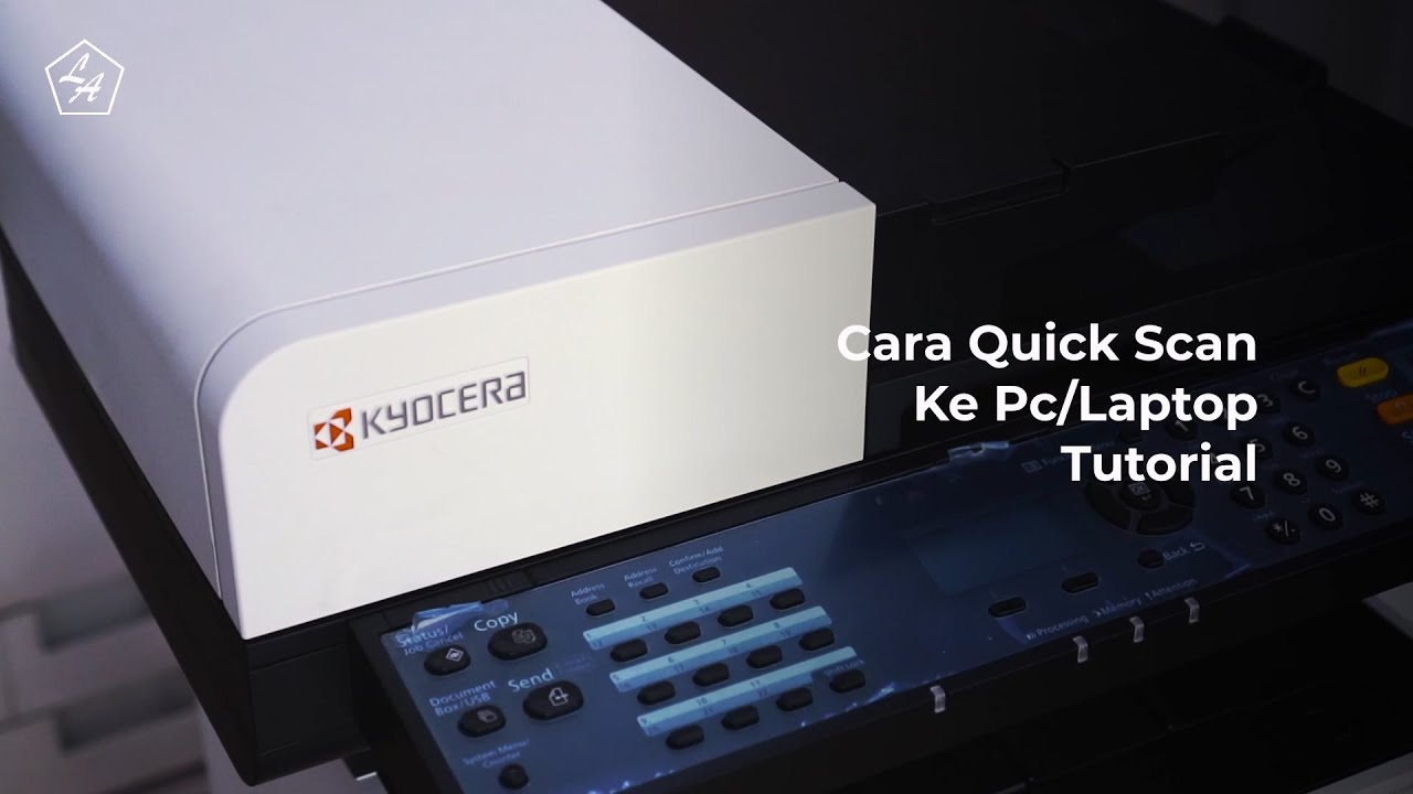 Cara Scan Ke Laptop/PC Kyocera M2040dn/MA4000x | Tutorial - YouTube
