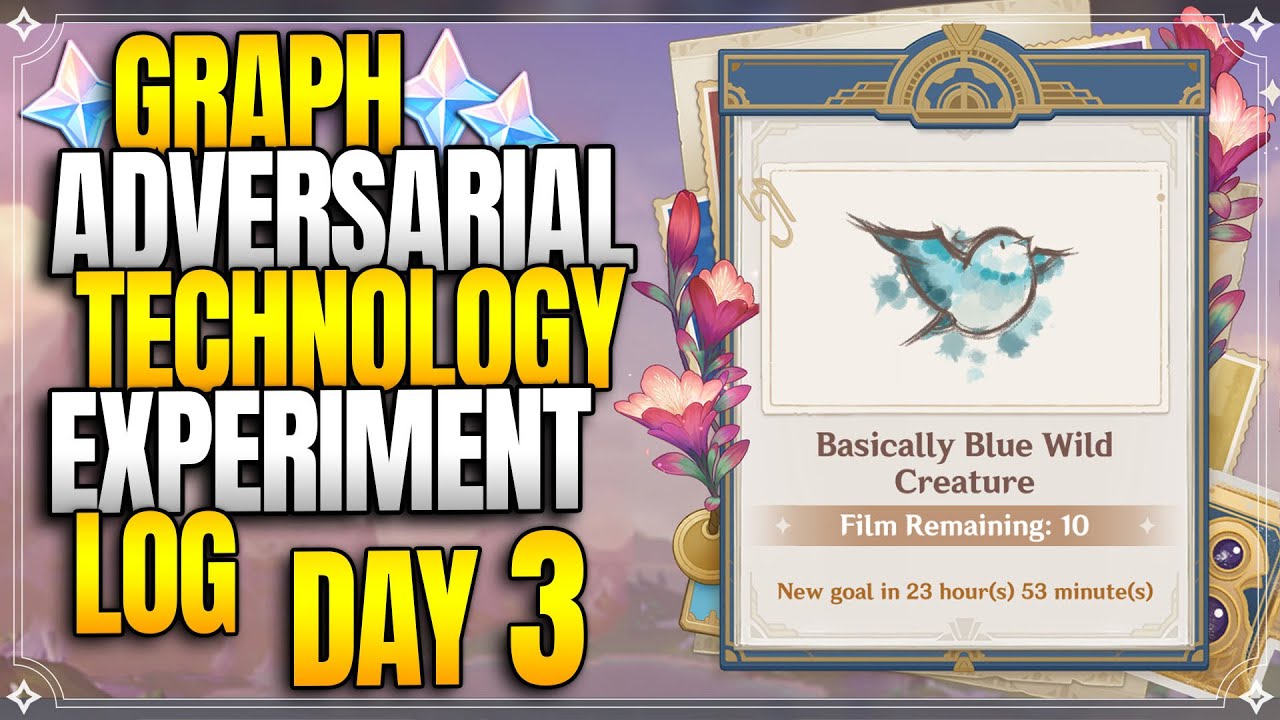 Basically Blue Wild Creature | Graph Adversarial Technology Experiment ...