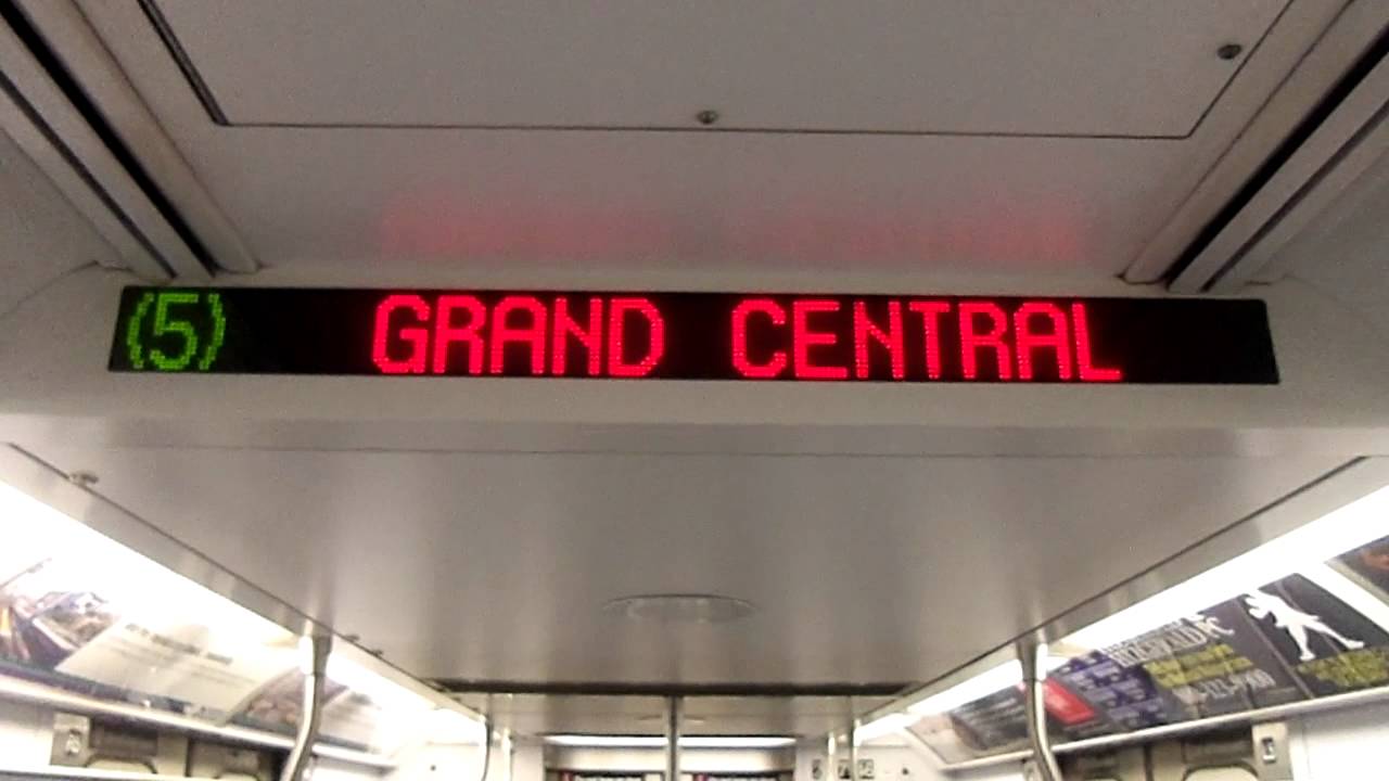 NYC Subway: R142 (5) Train To 149th Street-Grand Concourse Interior ...