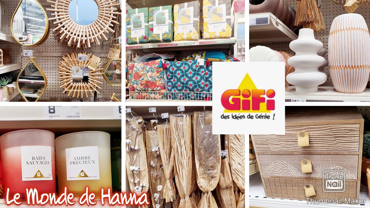 GIFI ARRIVAGE 14-05 DÉCORATION INTÉRIEURE - YouTube