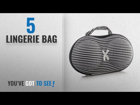 Top 10 Lingerie Bag [2018]: Foolzy Bra Bag Travel Organizer (Bra-10)