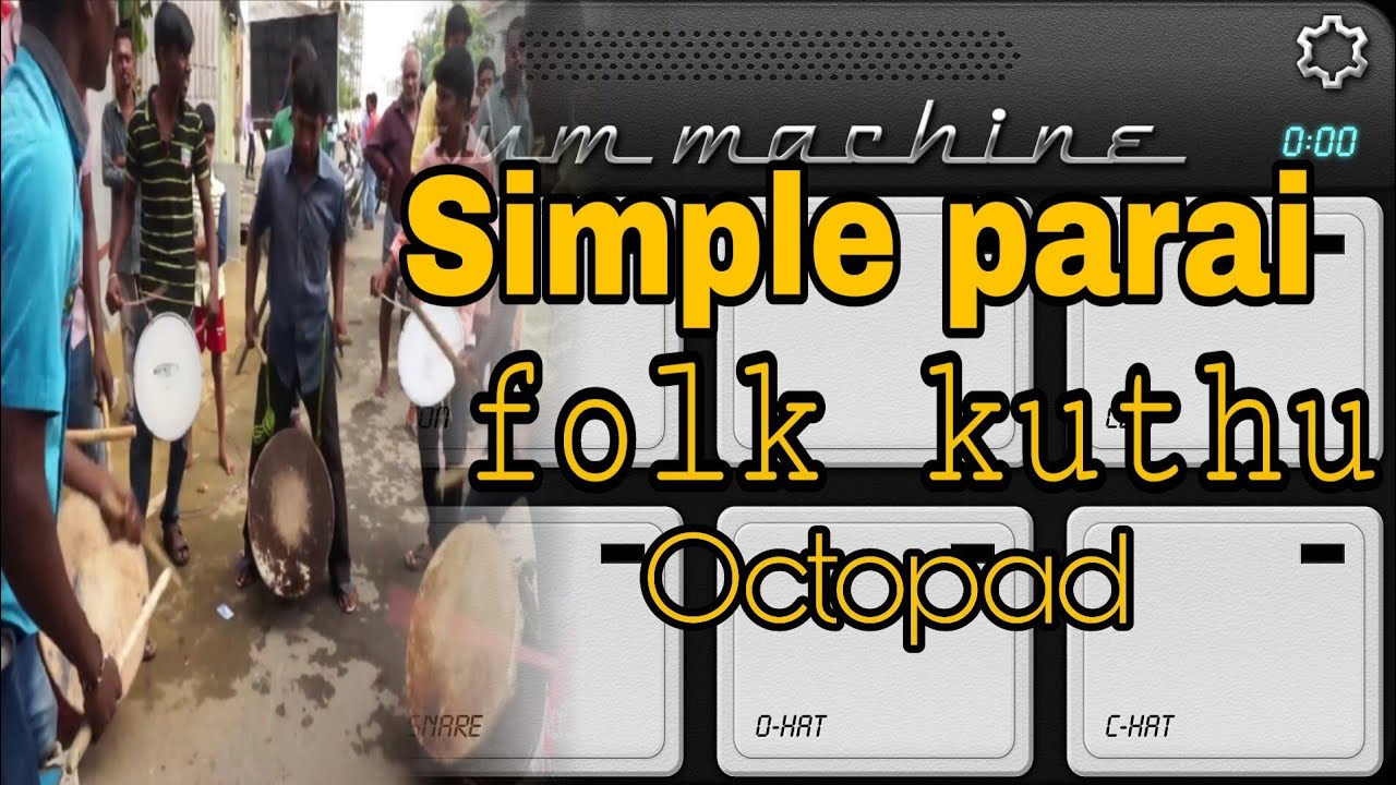 Simple parai Beat|Parai beat in folk |Tamil parai in Folk Drum|Irban ...