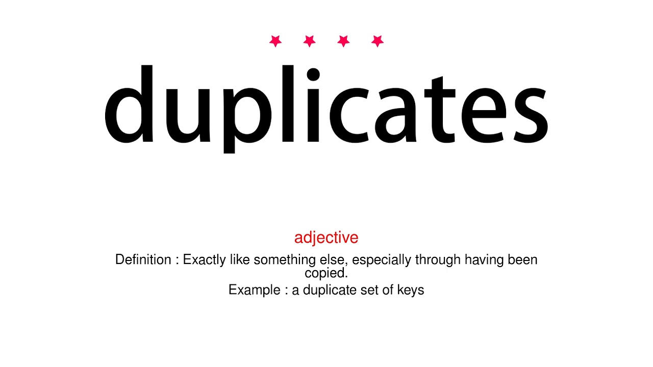 How To Pronounce Duplicates Vocab Today YouTube how-to-pronounce-duplicates-vocab-today-youtube