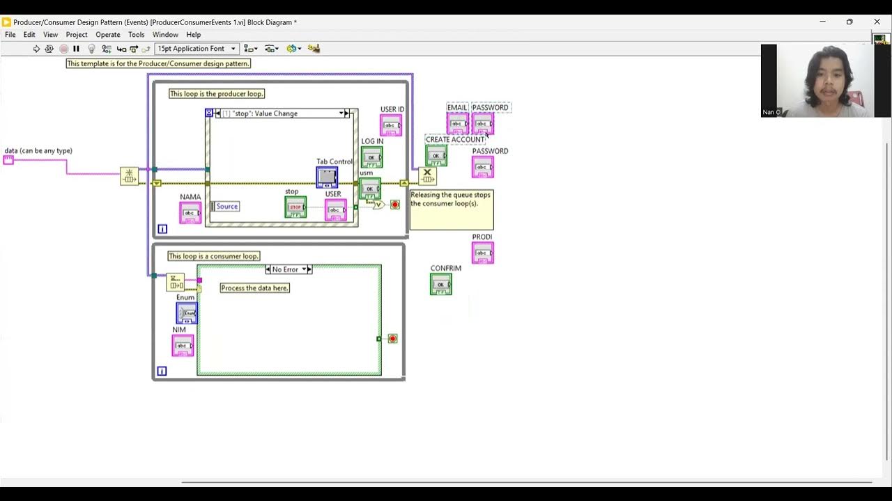 LABVIEW: producer/consumer event - YouTube