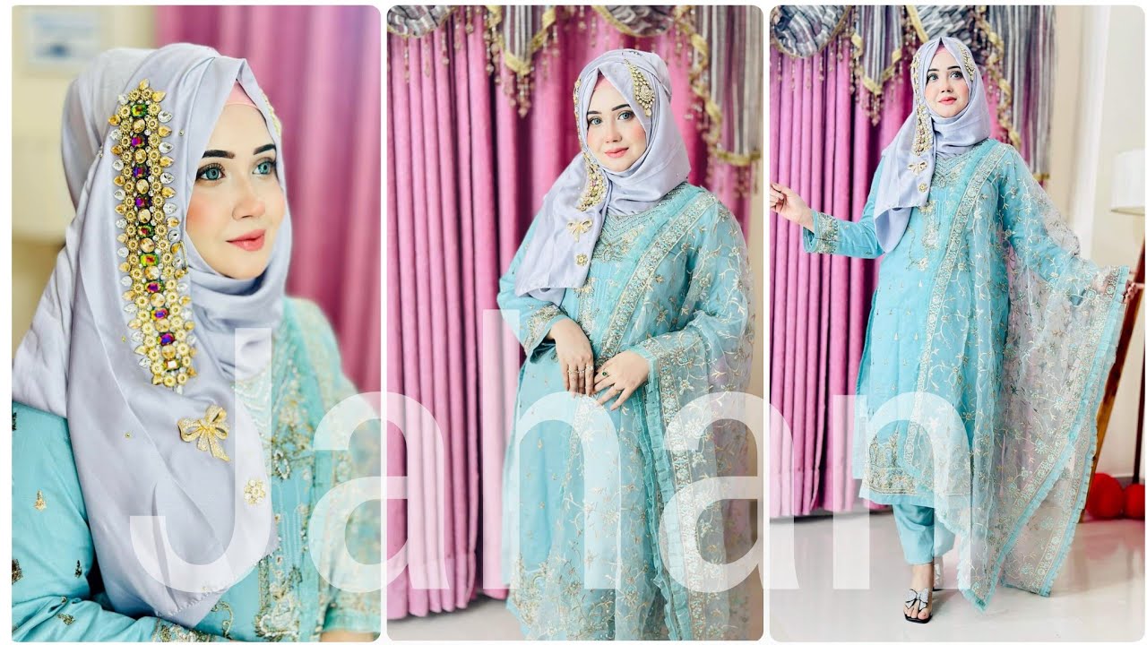 Gorgeous hijab tutorial | Hijab style | Hijab Tutorial 💚#hijabtutorial ...