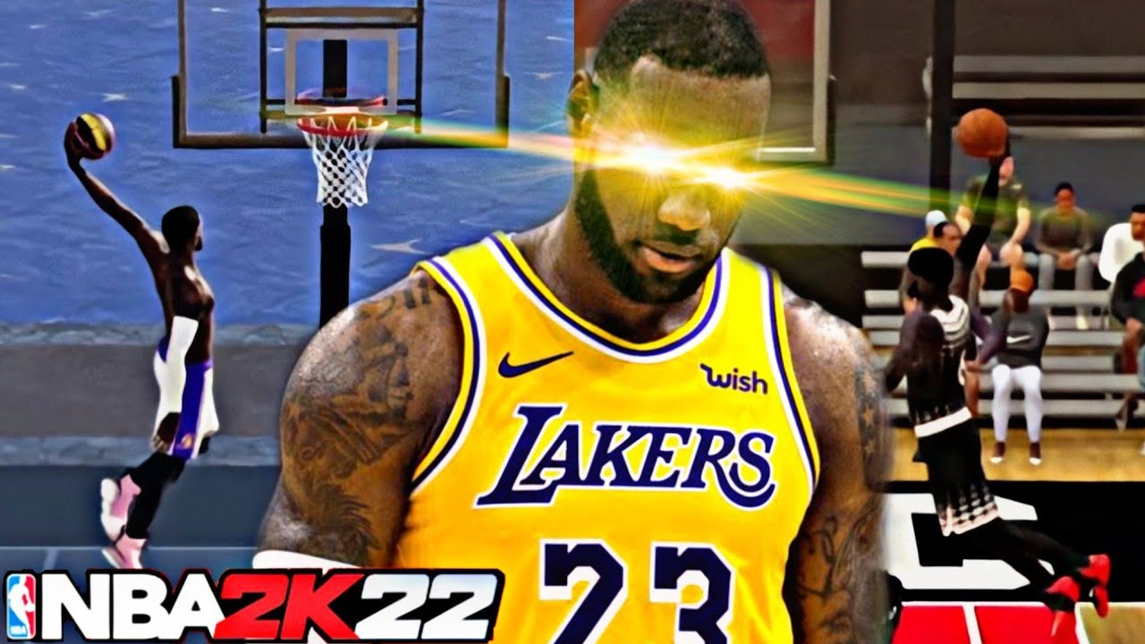 👑 LEBRON JAMES HOOPIN IN THE REC & PARK | NBA 2K22 NEXT GEN BEST ...