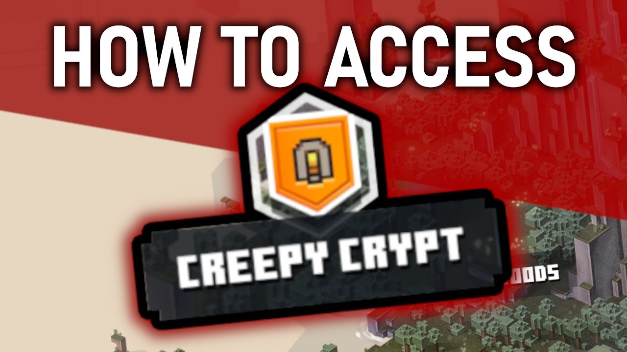 How To Access Creepy Crypt Secret Level - Minecraft Dungeons Tutorial ...