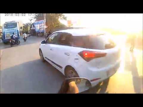 Davangere Bike ride from MCC B Block to Vidyanagar - YouTube