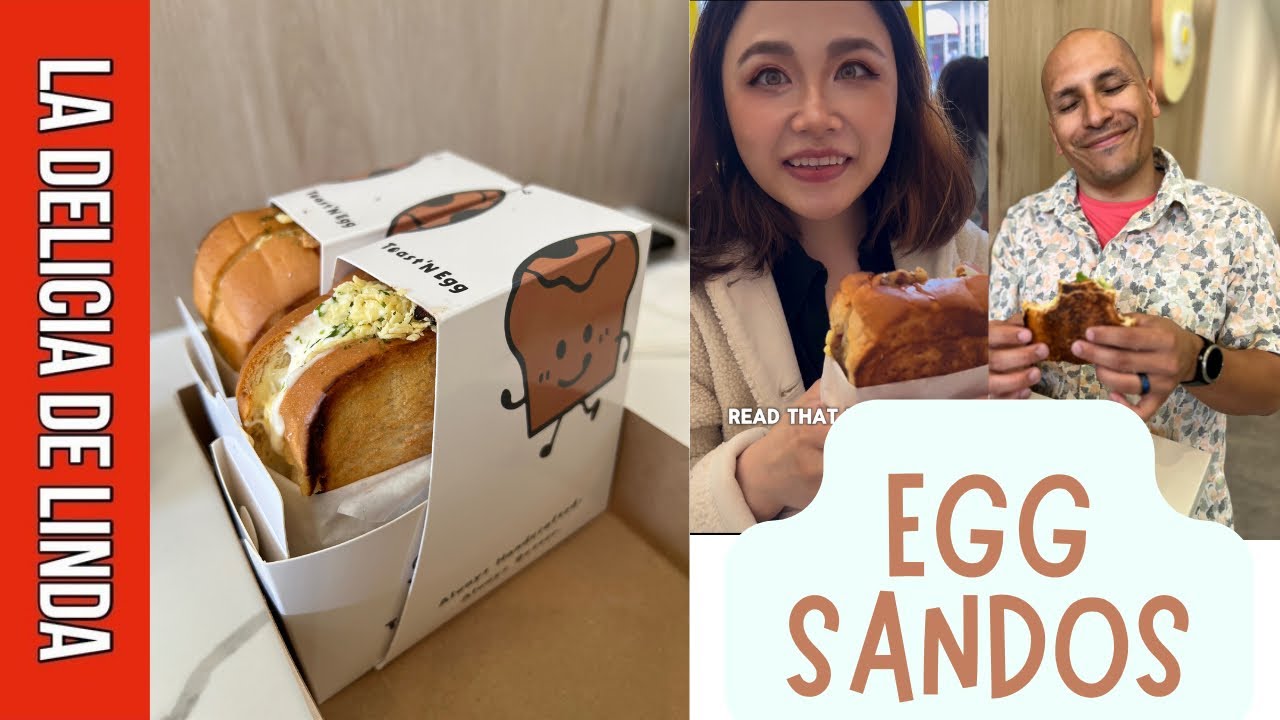 Trying Toast 'N Egg | Pork Chop Chop Toast & Avocado Egg | Egg Sando ...