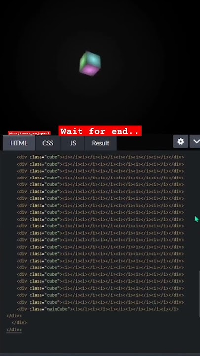 Create Mesmerizing Cubes Loading Effect With Html Css Code Coding
