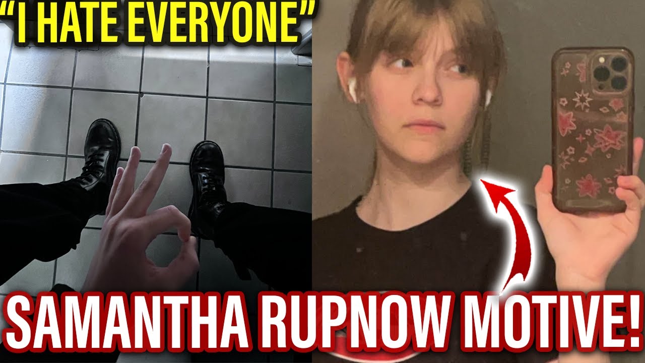 School Shooter Samantha Rupnow Massive Update! - YouTube