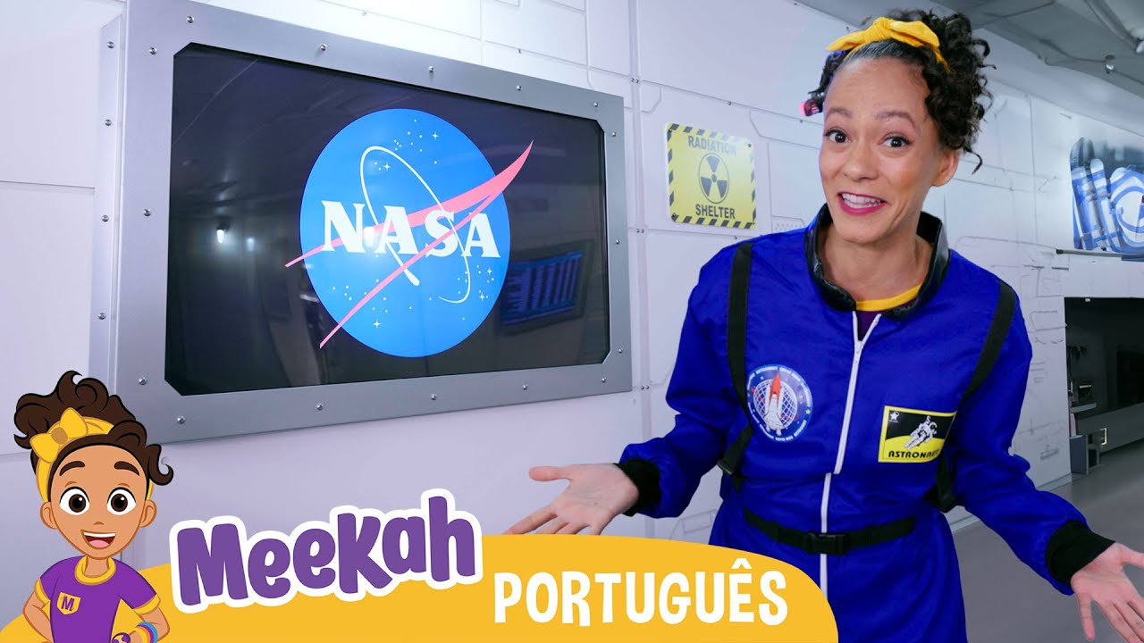 Meekah visita a NASA! | 💜Olá Meekah!💜| Amigos do Blippi Brasil | Videos ...