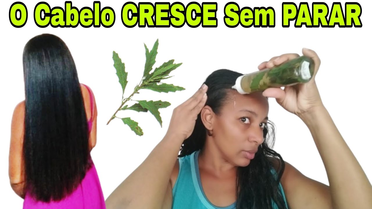 O CABELO CRESCE MUITO RÁPIDO EM SEMANAS COM 2 INGREDIENTES - YouTube