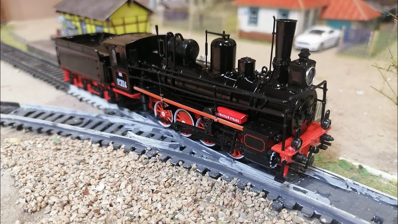 Обзор на паровоз "Овечка" от Modimio Наши ⭐ поезда . N4, про поезда ...