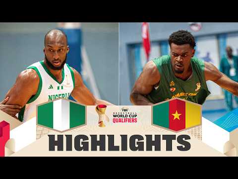 Nigeria 🇳🇬 v Cameroon 🇨🇲 | Highlights | FIBA Basketball World Cup 2027 African Qualifiers