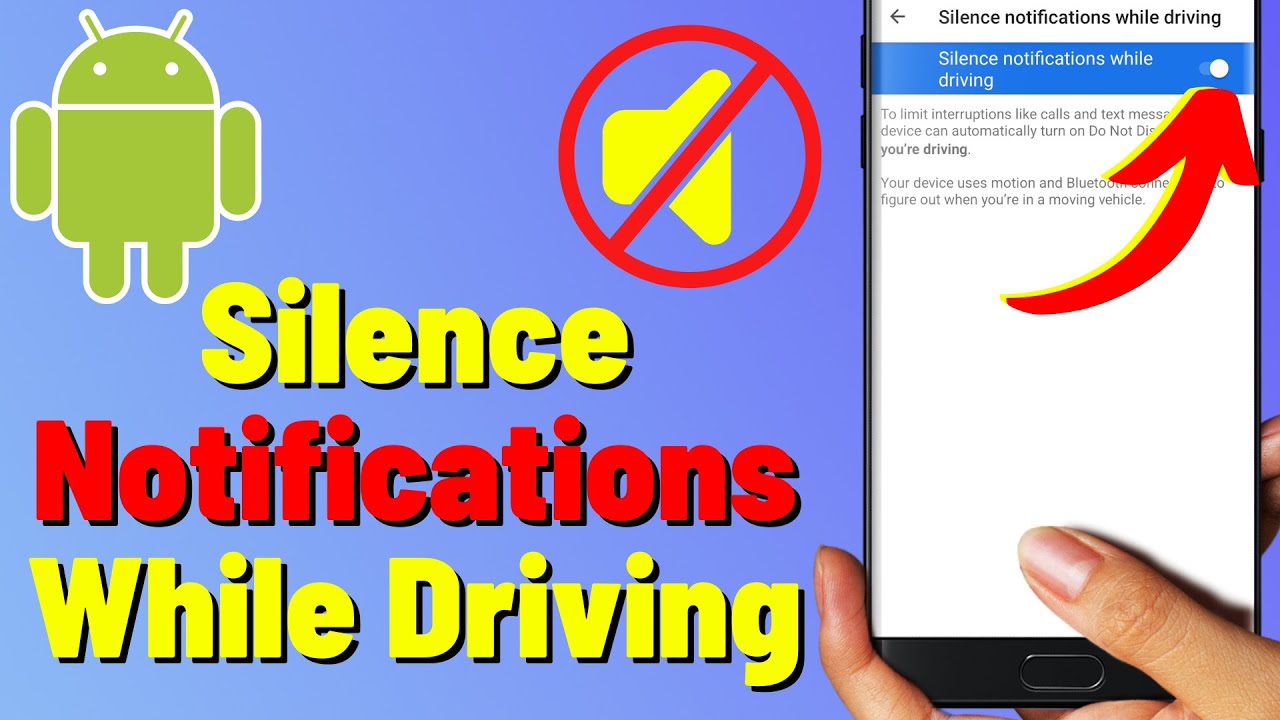 How to Silence Notifications While Driving on Samsung Phone | Stay Safe ...