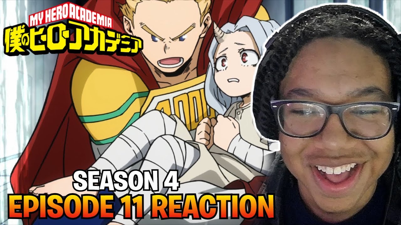 THE POWER OF LEMILLION!! | My Hero Academia Season 4 Episode 11 ...