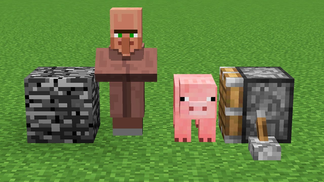 Pig + Villager = ??? - YouTube