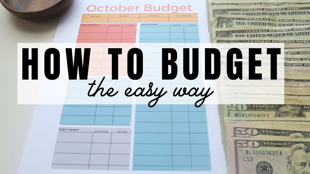 HOW TO BUDGET MONTHLY FOR BEGINNERS CASH SPENDING BUDGET MY OCTOBER HOW TO BUDGET MONTHLY FOR BEGINNERS CASH SPENDING BUDGET MY OCTOBER