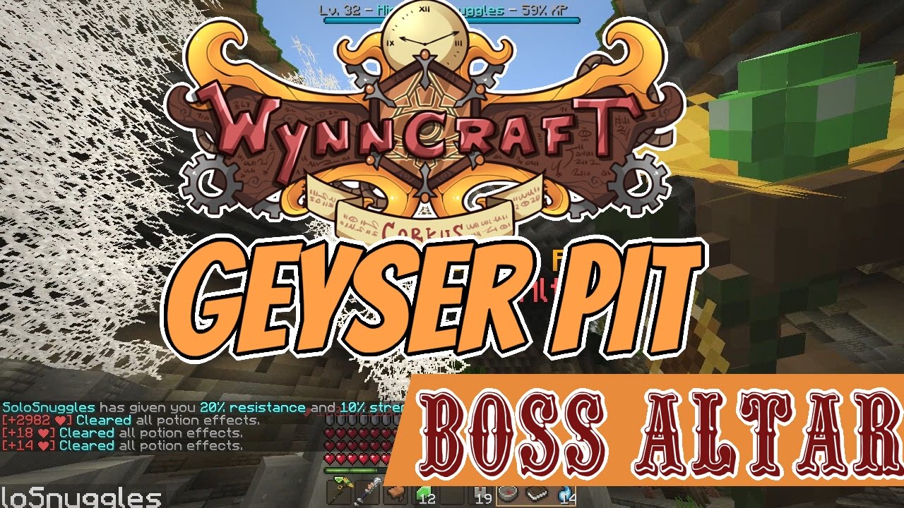 Wynncraft 1.16: Geyser Pit Boss Altar! - YouTube
