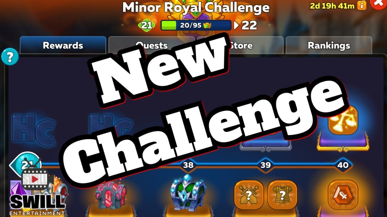 Hustle Castle Minor Royal Challenge - YouTube