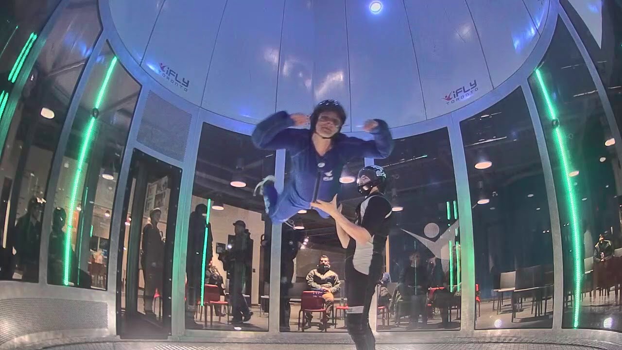 iFLY Toronto Indoor Skydiving - YouTube