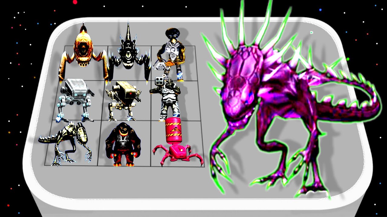 Merge Robot Alien Monster_ Monster Robots vs Monster Alien, Merge ...