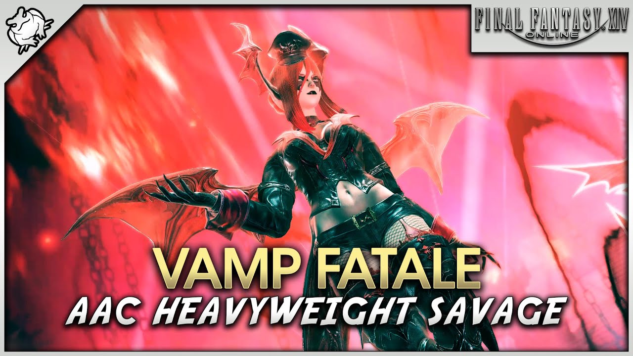 FFXIV - Vamp Fatale (AAC Heavyweight M1 Savage) VPR POV - YouTube