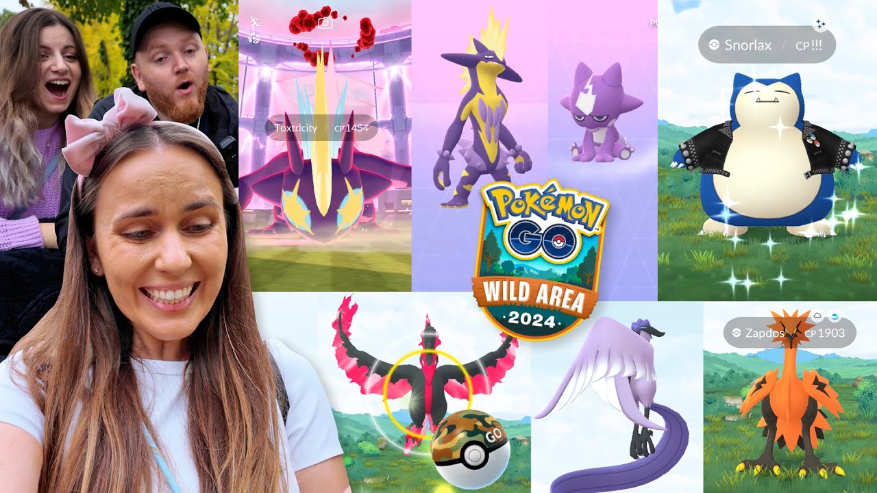 WORLDS FIRST Pokémon GO Wild Area Event! - YouTube