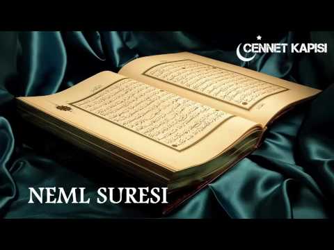 Kuran Türkçe Meali dinle Neml Suresi - Nihat Hatipoğlu Fon