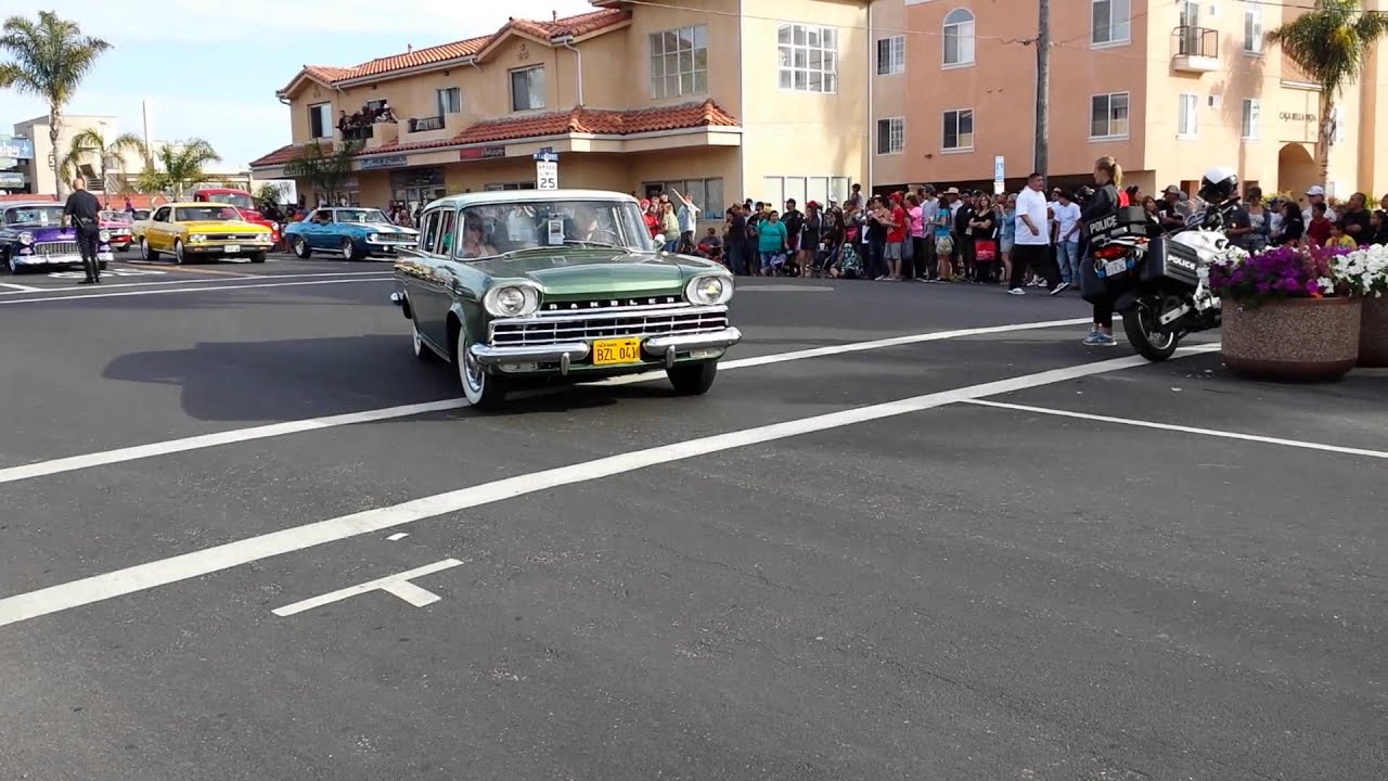 Pismo Beach Car Show Parade 6-21-2014 - YouTube