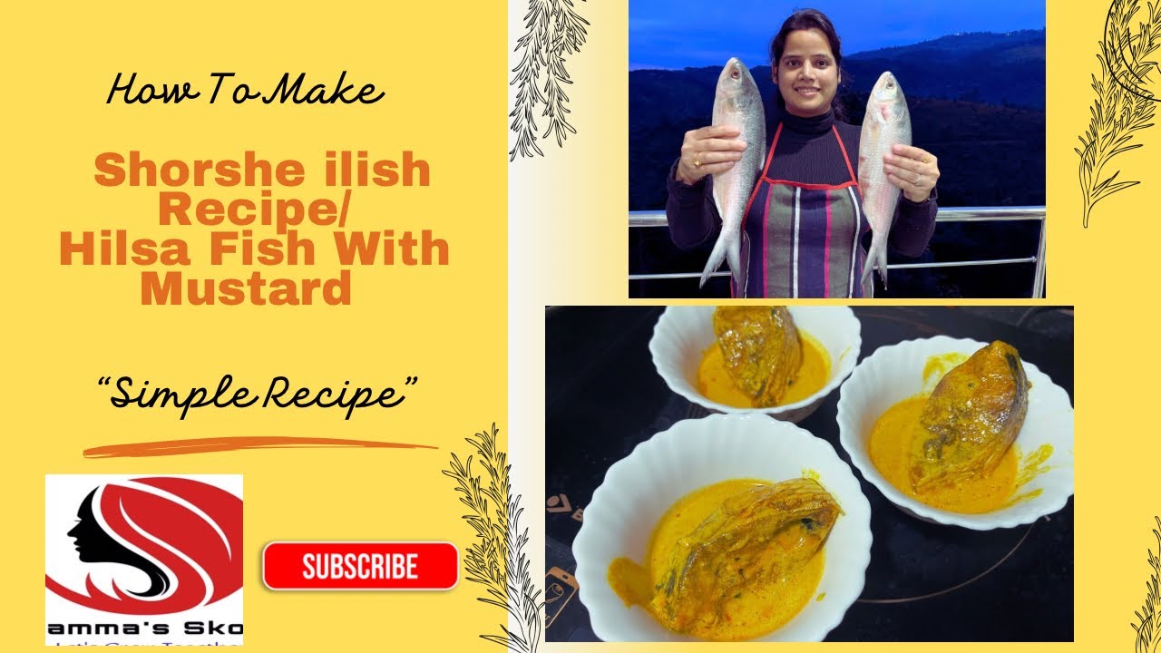 Shorshe Ilish Recipe | Hilsa Fish with Mustard #youtubevideo # ...