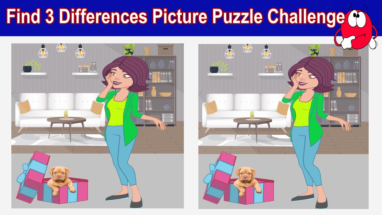 Find 3 Differences Picture Puzzle No20 - YouTube