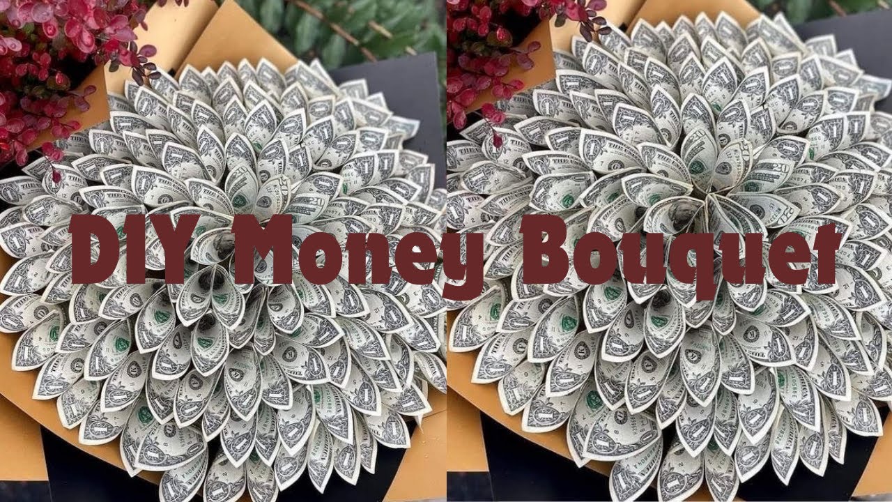 HOW TO MAKE A MONEY BOUQUET | DIY MONEY BOUQUET - YouTube