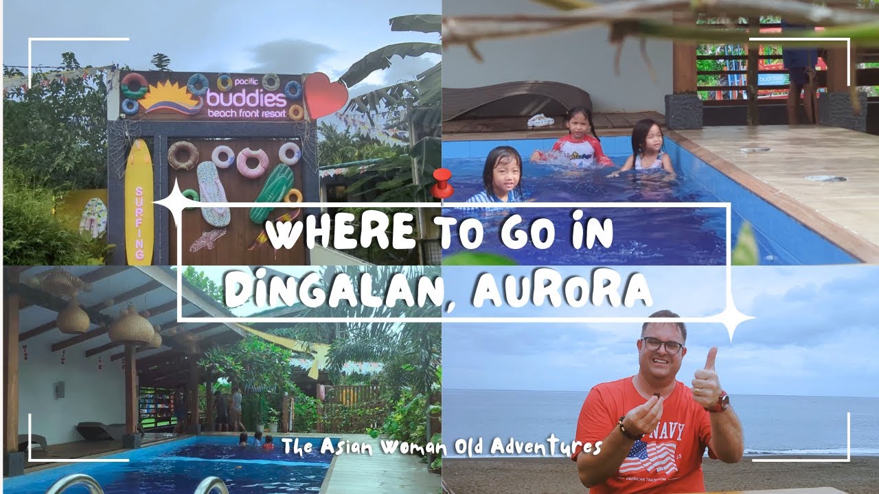 Dingalan Aurora Beach Scene at Amazing Beachfront Resort - YouTube