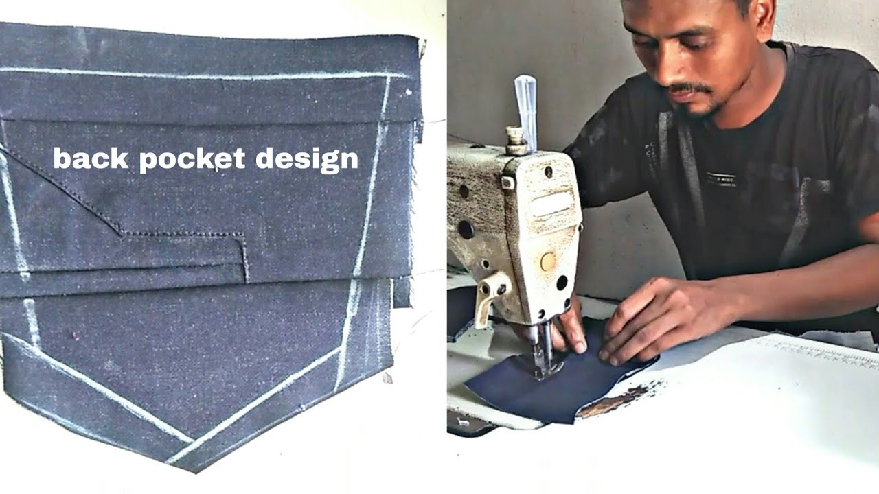 back pocket design - YouTube