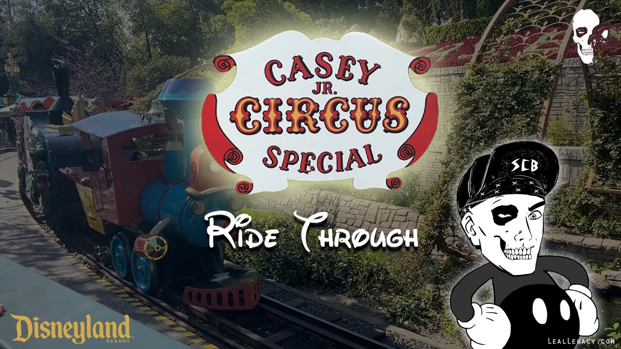 Casey Jr. Circus Train | Disneyland (POV Ride Through) - YouTube