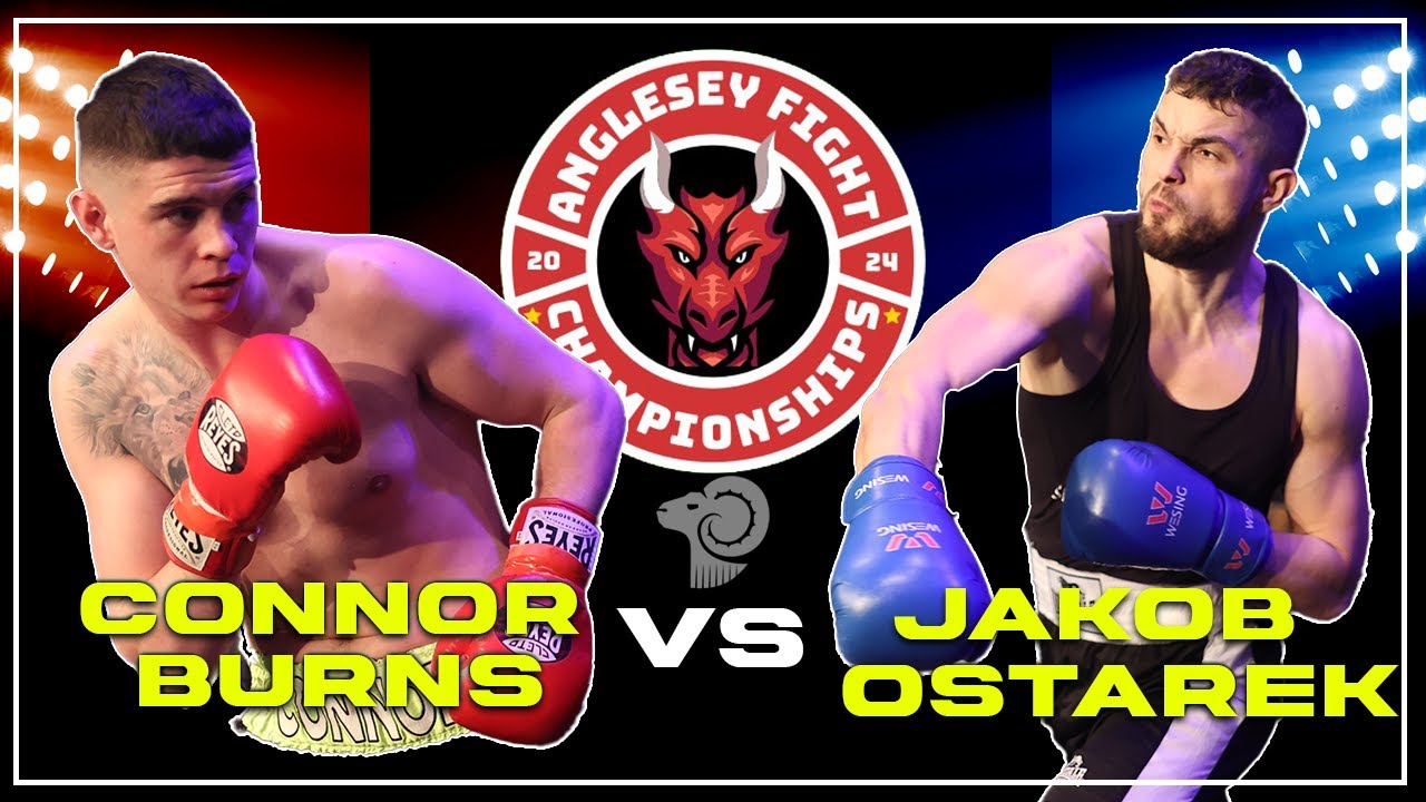Connor Burns vs Jakob Ostarek - BOXING Anglesey Fight Night 1 - YouTube