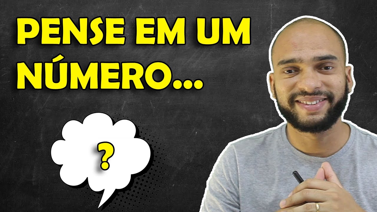 PENSE EM UM NÚMERO... COMO ADVINHAR? TRUQUE COM A TABUADA DO 9 - YouTube