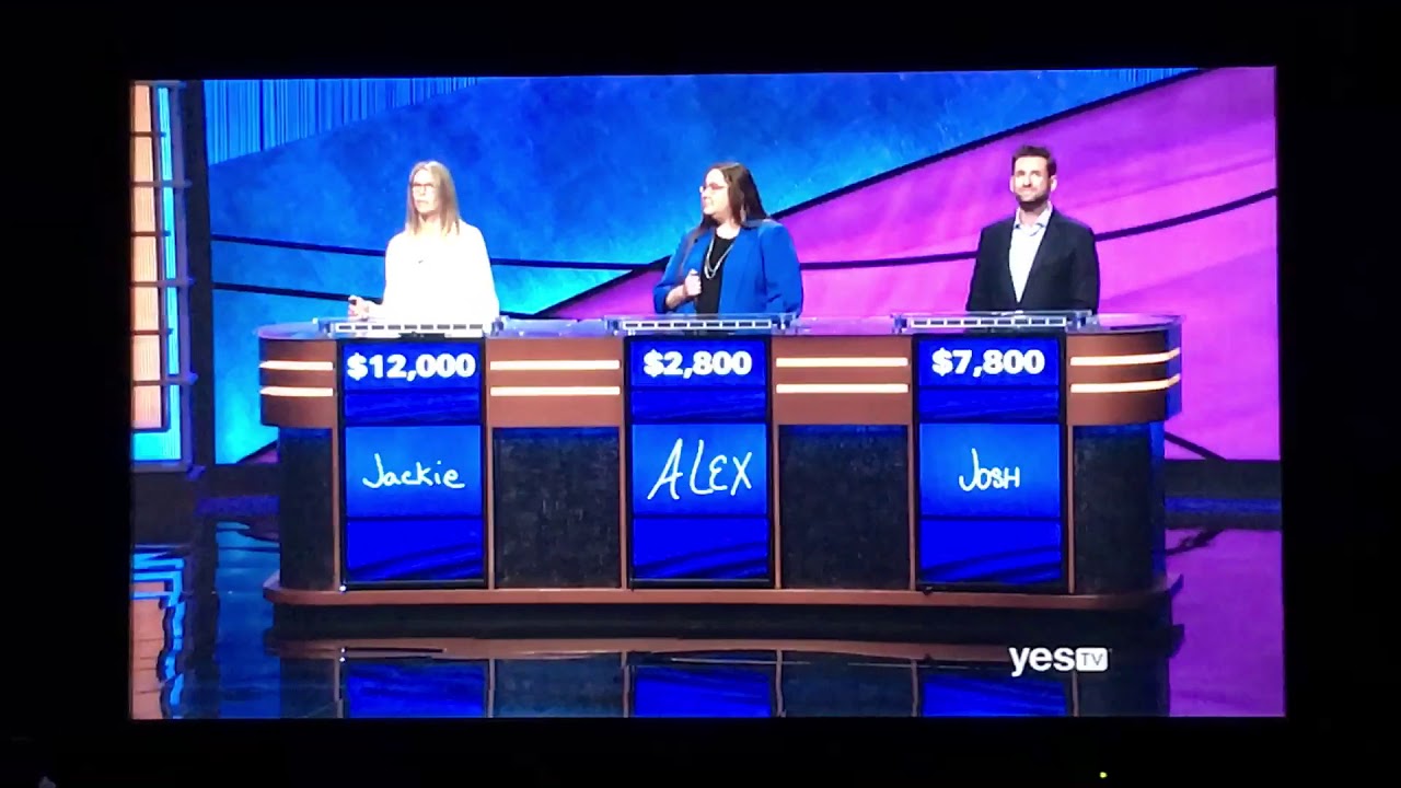 Jeopardy 12 17 18 Daily Double 3 YouTube Jeopardy 12 17 18 Daily Double 3 YouTube