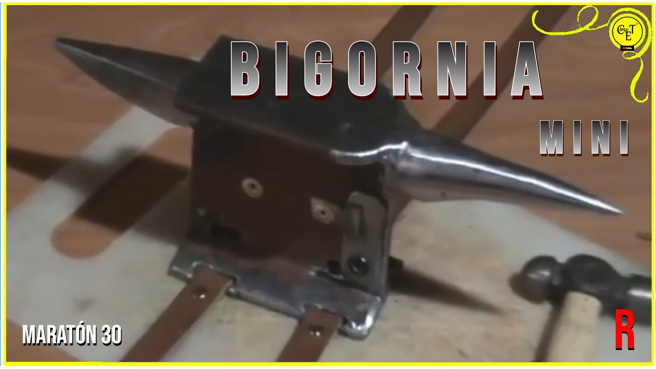 Mini bigornia casera personalizada - YouTube