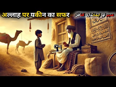 Allah Par Yakeen Rakhen Wale Darji Ne Badli Anek logon Ki Taqdeer | Islamic moral story Hindi/Urdu |