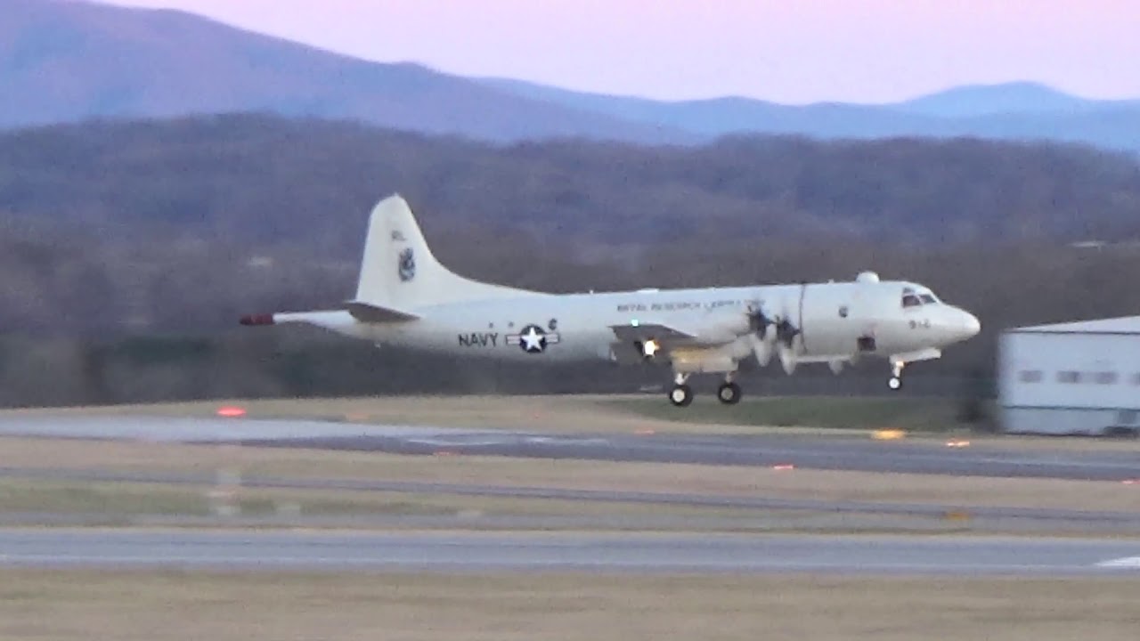 P-3 Orion of VXS-1 Squadron from NAS Patuxent RiverTouch & Go Landings ...