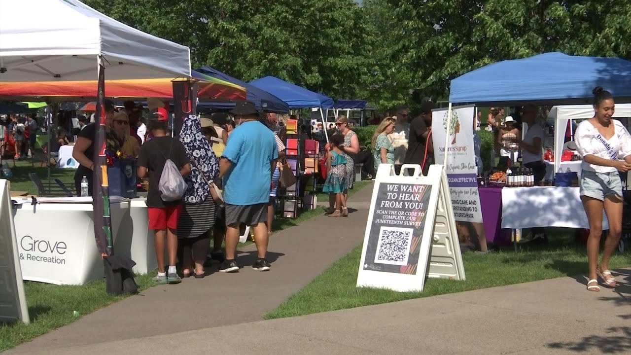 Maple Grove Celebrates Juneteenth at Town Green Event - YouTube