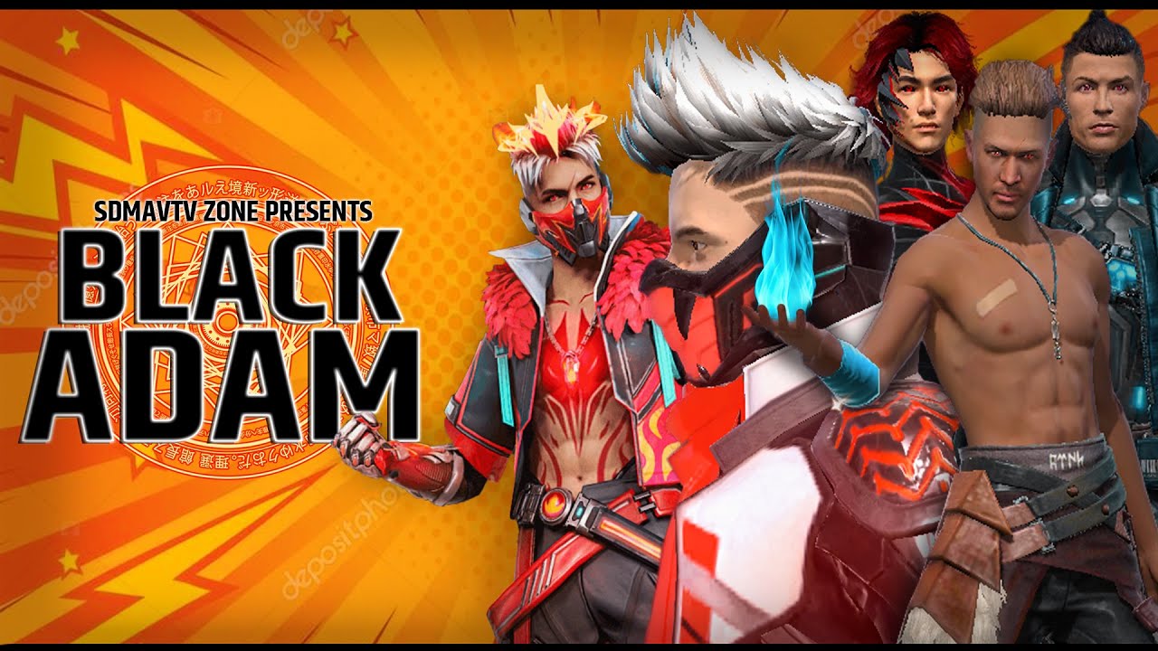 BLACK ADAM - THE SUPERHERO | FREE FIRE ACTION STORY | SHOT RANGE - YouTube