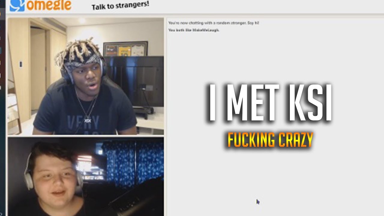 I Met Ksi On Omegle Insane Youtube