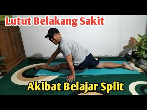 Cara Mengatasi Lutut Belakang Sakit Akibat Belajar Split - YouTube