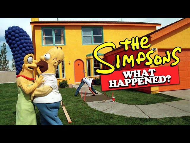 Simpsons Real Life House Home Sweet Homer: The Strange Saga Of The