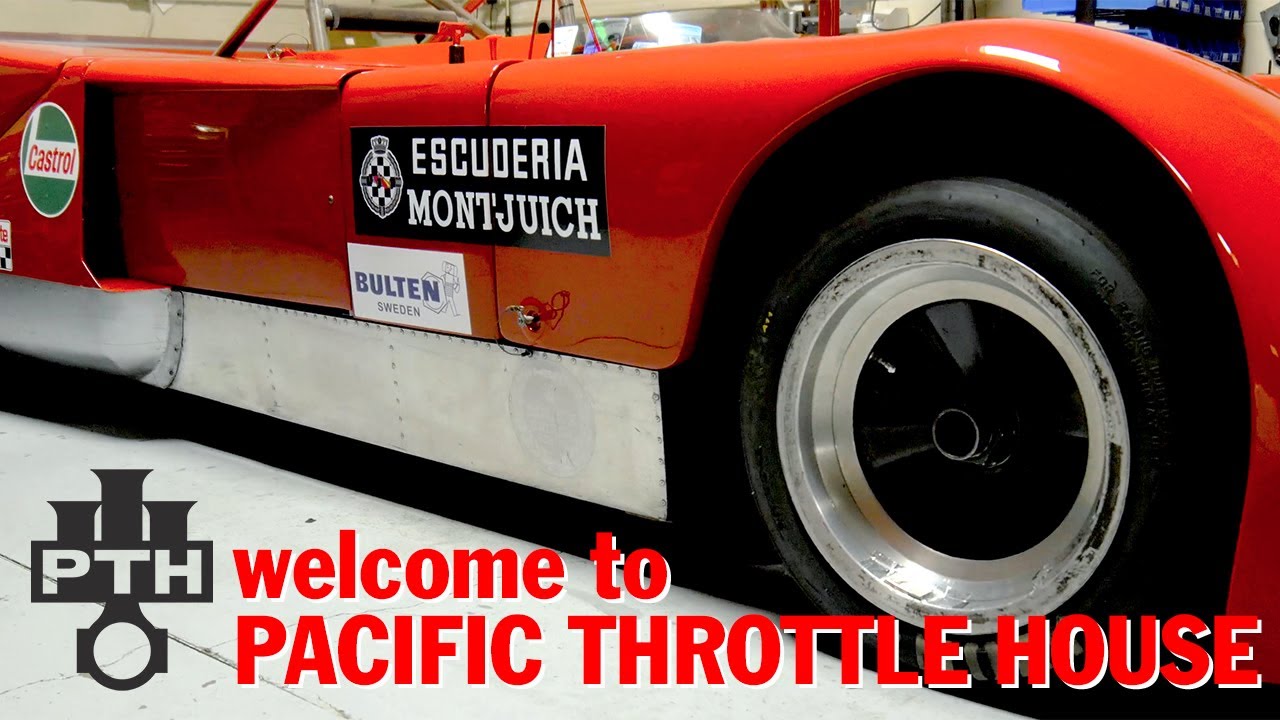 Pacific Throttle House, your home for vintage racing! - YouTube