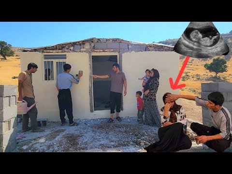 🏡 Abu's daily life with his family; whitewashing the front porch and making the house more beautiful